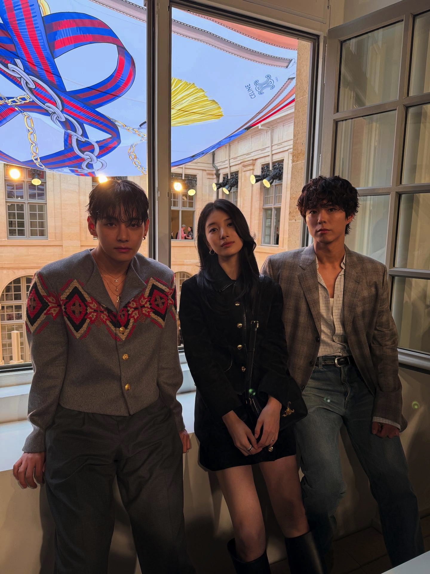 Suzy, V do BTS e Park Bo Gum brilham em evento da Celine em Paris